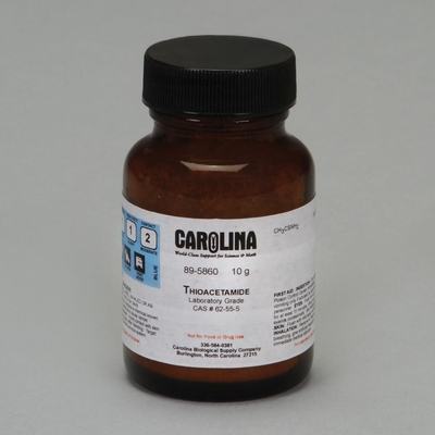 Thioacetamide, Laboratory Grade, 10 g | Carolina Biological Supply